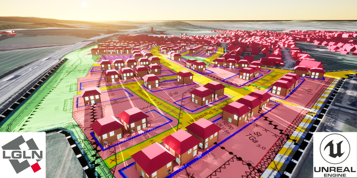 Digitaler Zwilling Niedersachsen auf Basis der Unreal Engine und LGLN Open Data :: FOSSGIS ...